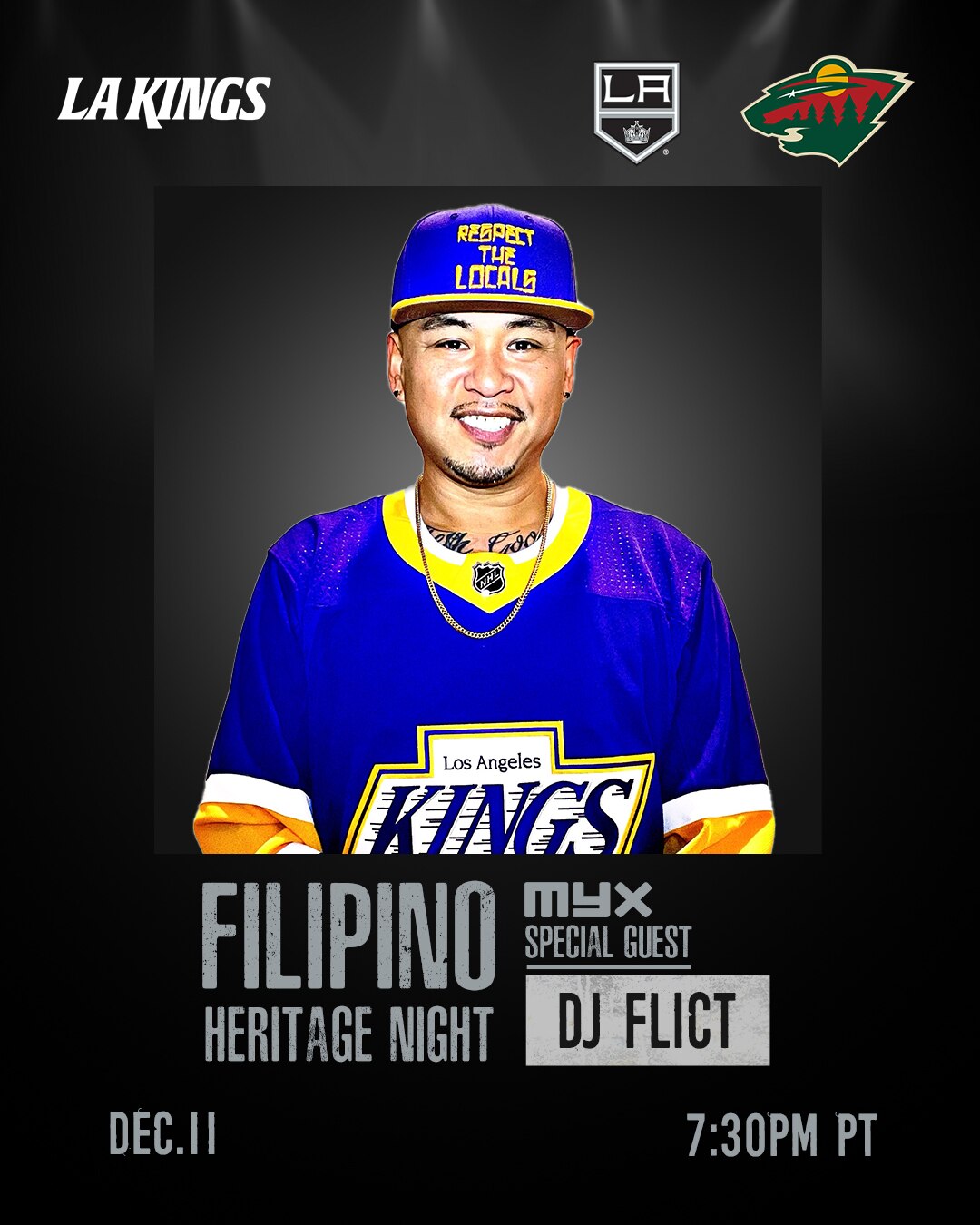 NHL LA Kings Filipino Heritage Night vs. Matt Dumba & Minnesota Wild 12 ...